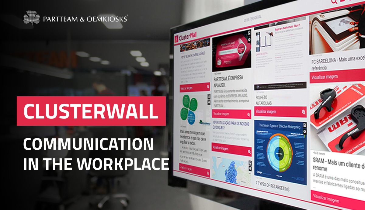 ClusterWall: How to improve communication in the workplace | PARTTEAM ...